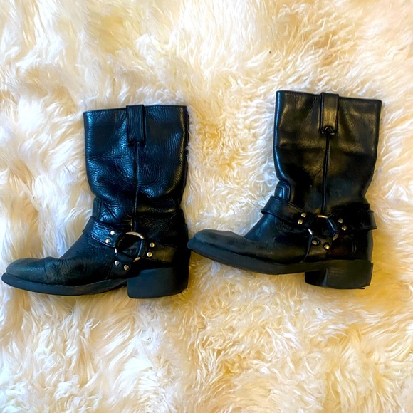 Frye | Shoes | Girls M Frye Lil Harness Boot Needs Tlc | Poshmark